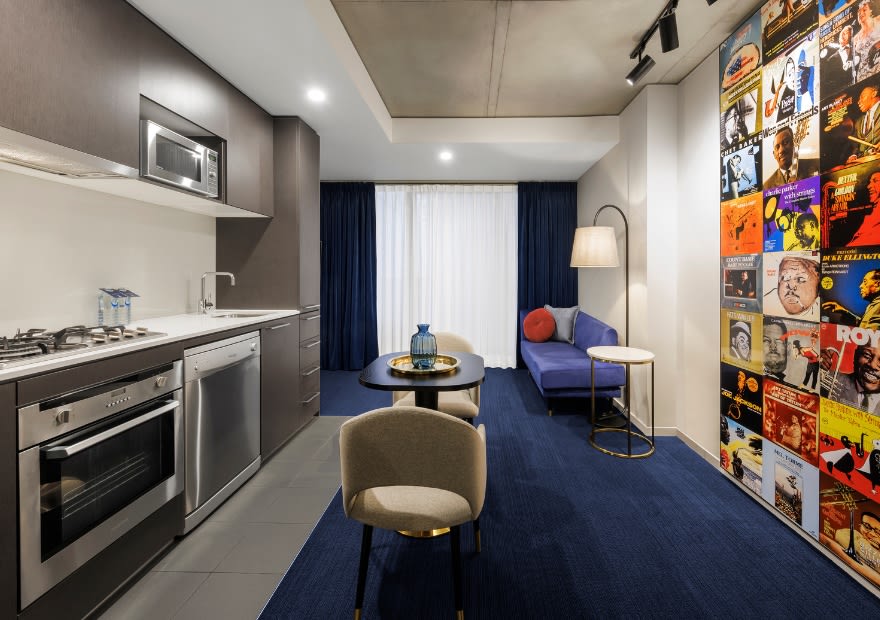Rooms | Avani Melbourne Jazz Corner Residences
