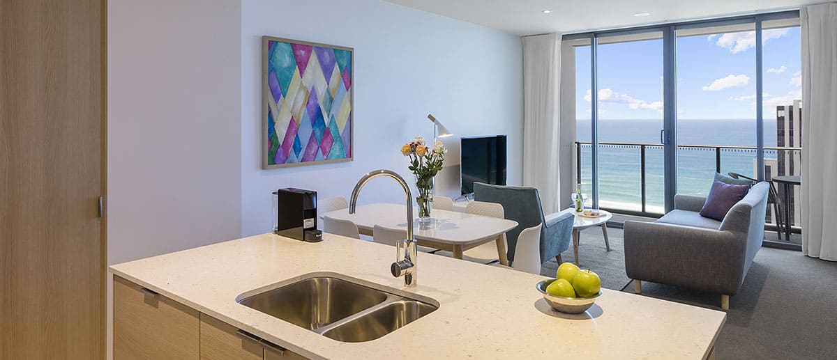 Gold Coast Family Hotels | Two Bedroom Ocean Suite at Avani Broadbeach